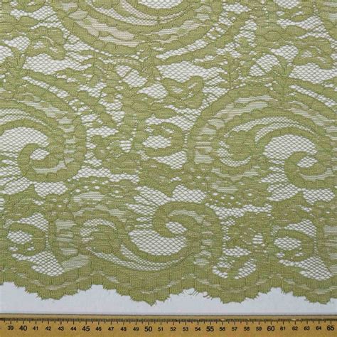 Tecido Renda Cordonê Verde Oliva