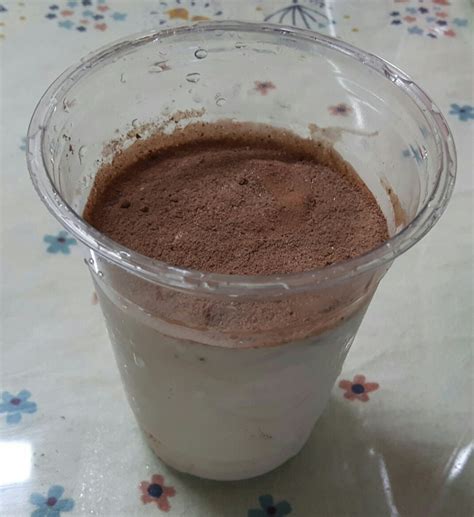 쵸코and바나나 아이스 밀크쉐이크