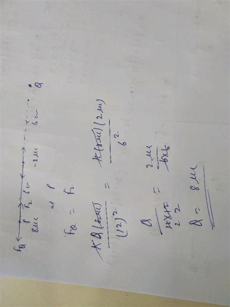 phase test i class x a lot 13 find the magnitude of third charged so