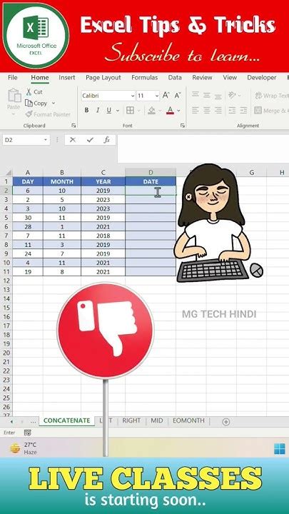 Excel Interview Question Concatenate Formula Excel All Formula Excel Youtube