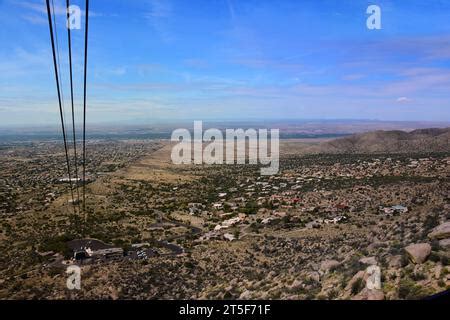 Views Of The Pink Granite Of Sandia Peak And Albuquerque From The