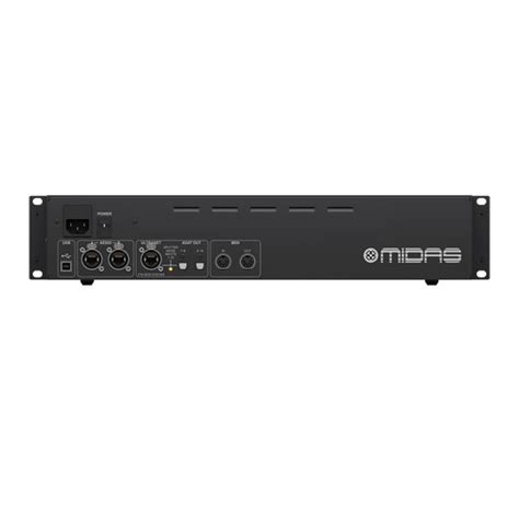 Midas DL16 16 Input 8 Output Stage Box With 16 Midas Microphone Preamplifiers ULTRANET And