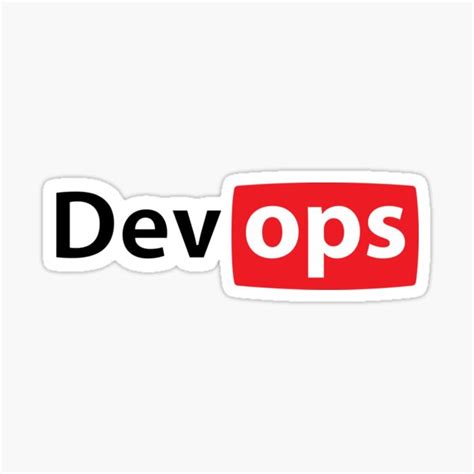 Devops Sticker For Sale By Caldofran Redbubble