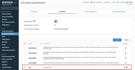 Set Up Sophos Firewall As NTP Server