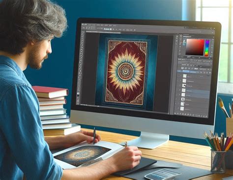 نحوه طراحی جلد با فتوشاپ به صورت گام‌به‌گام مکتوب