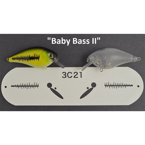 3201 Crankbait Lure Pattern Stencils
