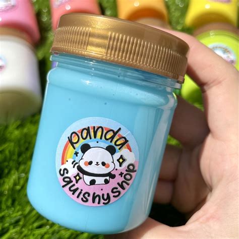 Jual Gummy Slime 100 Gram By Pandasquishyshop Tofu Slime Jiggly Slime