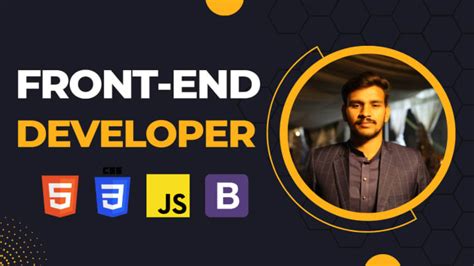 Be Your Front End Developer Using Html Css And Javascript By