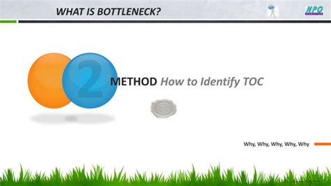 Bottleneck Analysis Theory Of Constraints TOC PPTX