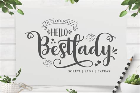 hello bestlady script font megatype fontspace
