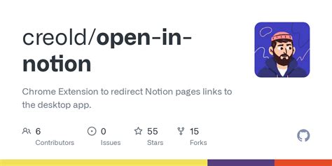 Github Creoldopen In Notion Chrome Extension To Redirect Notion