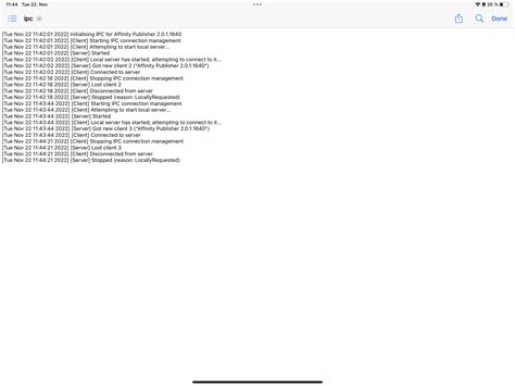 Publisher Unable To Load Document Ipad Questions Affinity Forum
