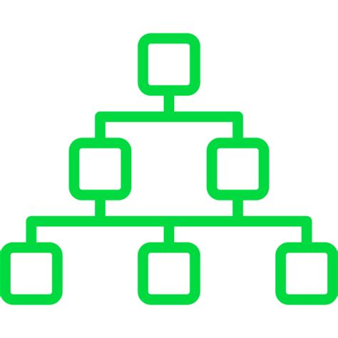 Hierachy Generic Color Outline Icon