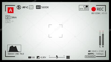 카메라 뷰파인더 화면 — 스톡 벡터 © Iunewind 112268160