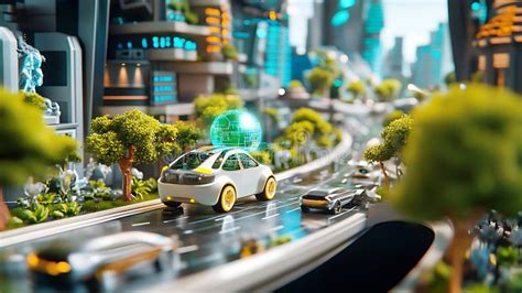 Ai Urban Environment Digital Networks Futuristic Infrastructure Stock Illustration