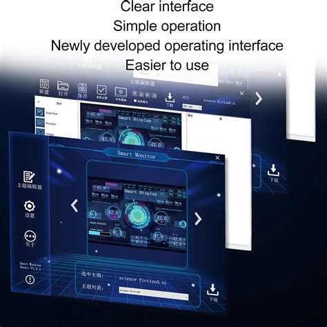 35 Inch Pc Sensor Panel Display Ips Usb C Temperature Display For Gaming And Overclocking With