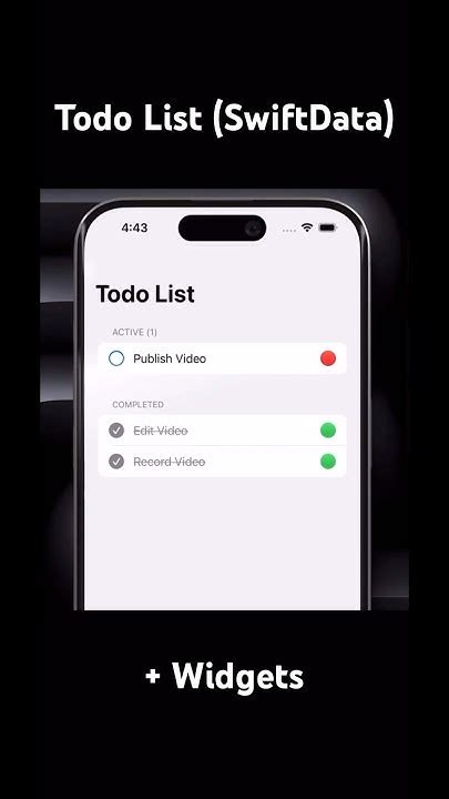 Lets Create A Minimal Todo List App With Swiftdata With Interactive