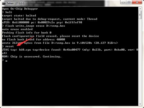 Openocd的使用2 应用openocd和jlink仿真器下载映像文件至freescale K60系列 Mcuk60映像文件 Csdn博客