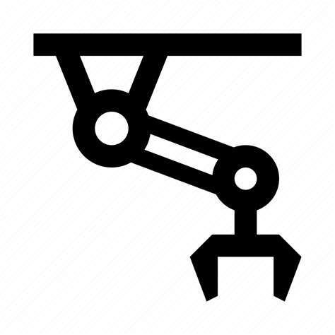 Robotic Arm Robot Manufacturing Industrial Arm Industrial Robot Automation Icon Download