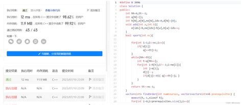 leetcode210 course schedule ii＜课程表 ii ＞ 210 course schedule ii csdn博客