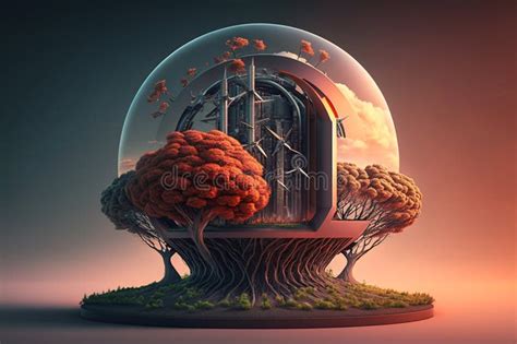 Generative AI Sustainable Development And Renewable Energy Concepts Stock Photo Image Of