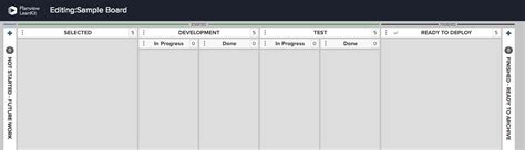 Kanban Board Design Sub Columns Evogility