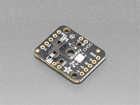 Neokey Socket Breakout For Choc Key Switches With Neopixel For Choc