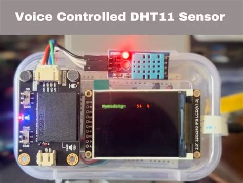Voice Controlled Dht11 With Dfrobot Dfrobot Maker Pro