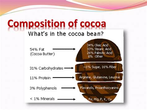 Processing Of Cocoa Pptx Desserts And Baking Food And Drink