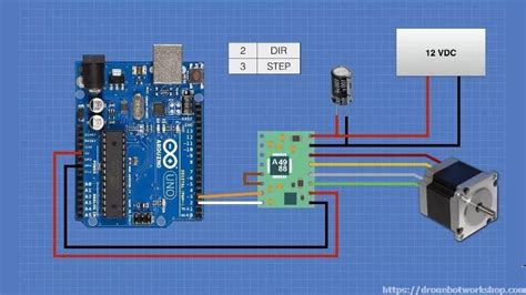 Stepper Motors With Arduino Dronebot Workshop Stepper Motor