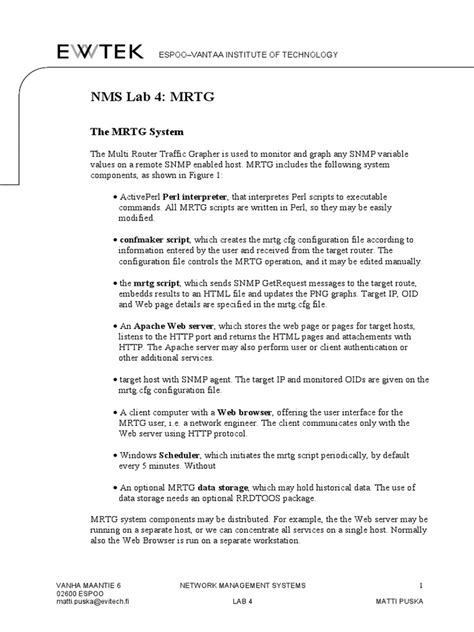 Nms Lab 4 Mrtg Pdf World Wide Web Internet And Web