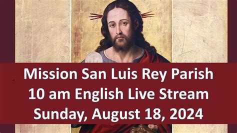 20th Sunday in Ordinary Time, August 18, 2024 - YouTube