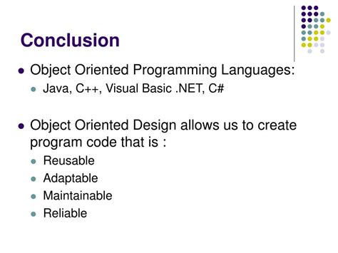 Ppt Object Oriented Design Powerpoint Presentation Free Download