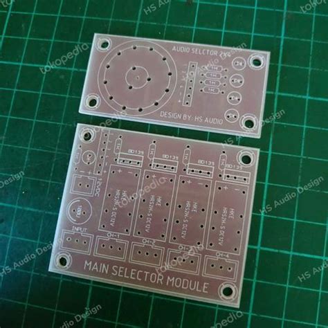 Jual PCB Audio Input Selector Kab Sidoarjo HS Audio Design Tokopedia