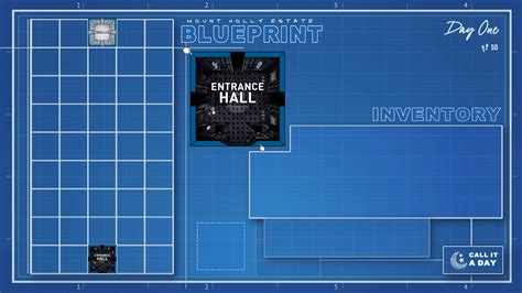 blueprint blue prince interface in game