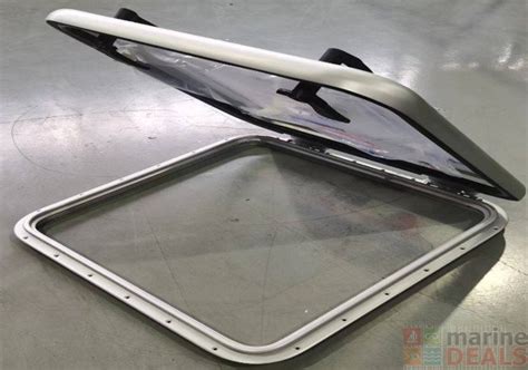 Aluminium Deck Hatch 400 X 400mm Hatches Boat Hatches And Ventilation