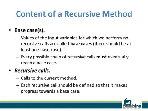 Recursion Pptx Programming Languages Computing Recursion Pptx Programming Languages Computing
