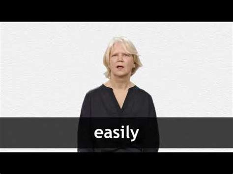 EASILY Definition In American English Collins English Dictionary