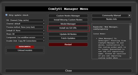 Problem With Manager Install Via Git Url Button V1 Windows Comfyui