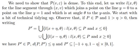 General Topology Besicovitch Via Baire Questions Mathematics Stack