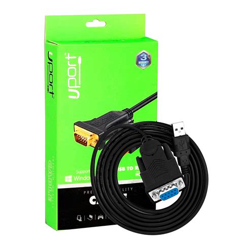 Uport M Usb To Rs Adapter Cable Pin Usb Male To Rs Female Db Serial Converter