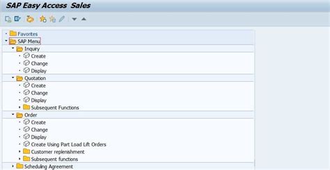 Get All The SAP SD Transaction Code In One Place Saptutorials In