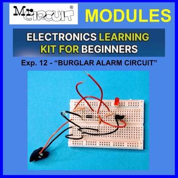 Mr Circuit Science Electronics Exp BUILD A BURGLAR ALARM CIRCUIT