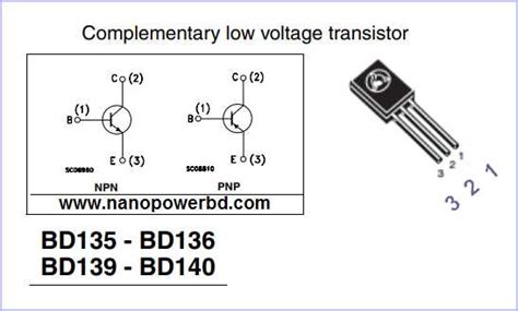 Bd139 Datasheet Specifications Pinout And Application Notes