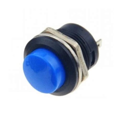 Blue R13 507 16mm 2pin Momentary Round Cap Push Button Switch Buy Online At Low Price In India