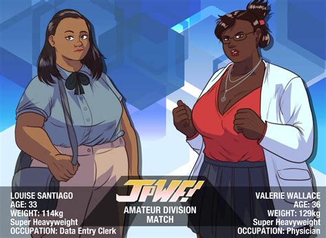 Jpwf Card Louise Santiago Vs Valerie Wallace By Vogol On Deviantart