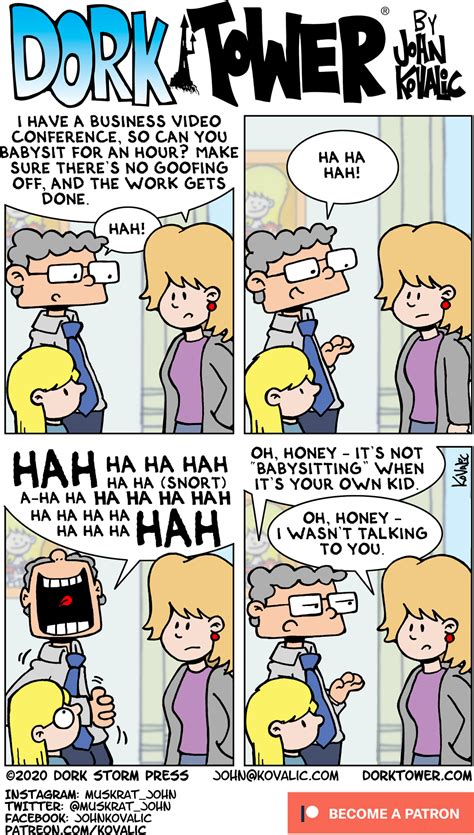 Wfh Wtf Dork Tower 19 03 20 Dork Tower