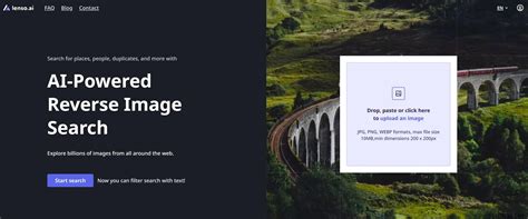 lenso ai image reverse search tool setmyai