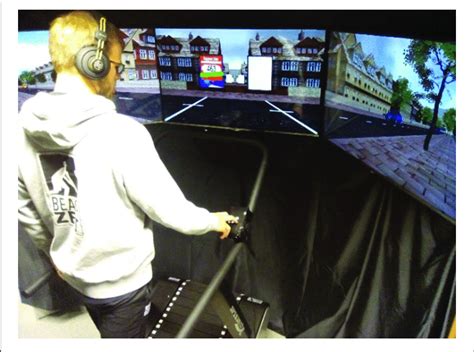 Street Crossing Simulator Set Up Download Scientific Diagram