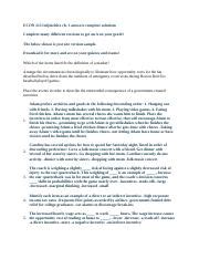 ECON 213 InQuizitive Ch Docx ECON 213 InQuizitive Ch 1 Answers Complete Solutions Complete